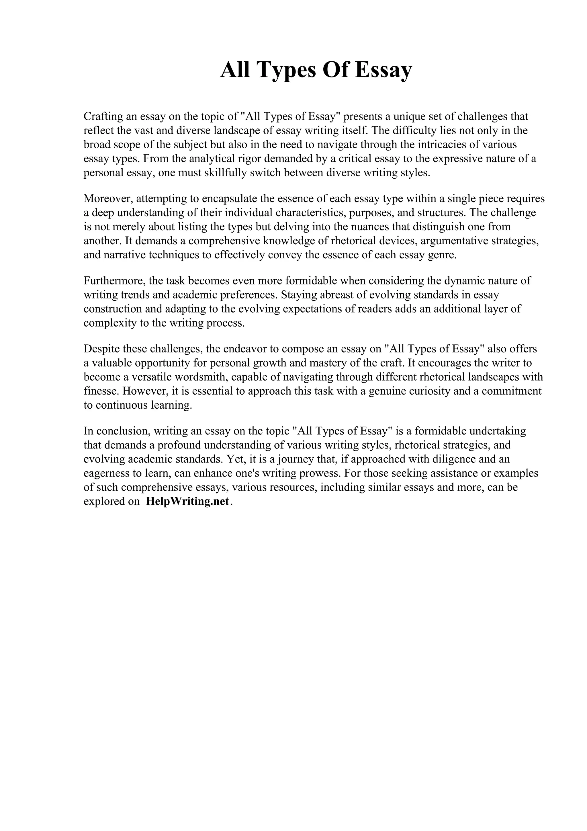 All Types Of Essay.pdf