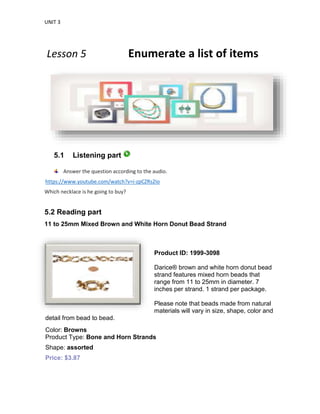 All unit 3 Final Proyect | DOCX