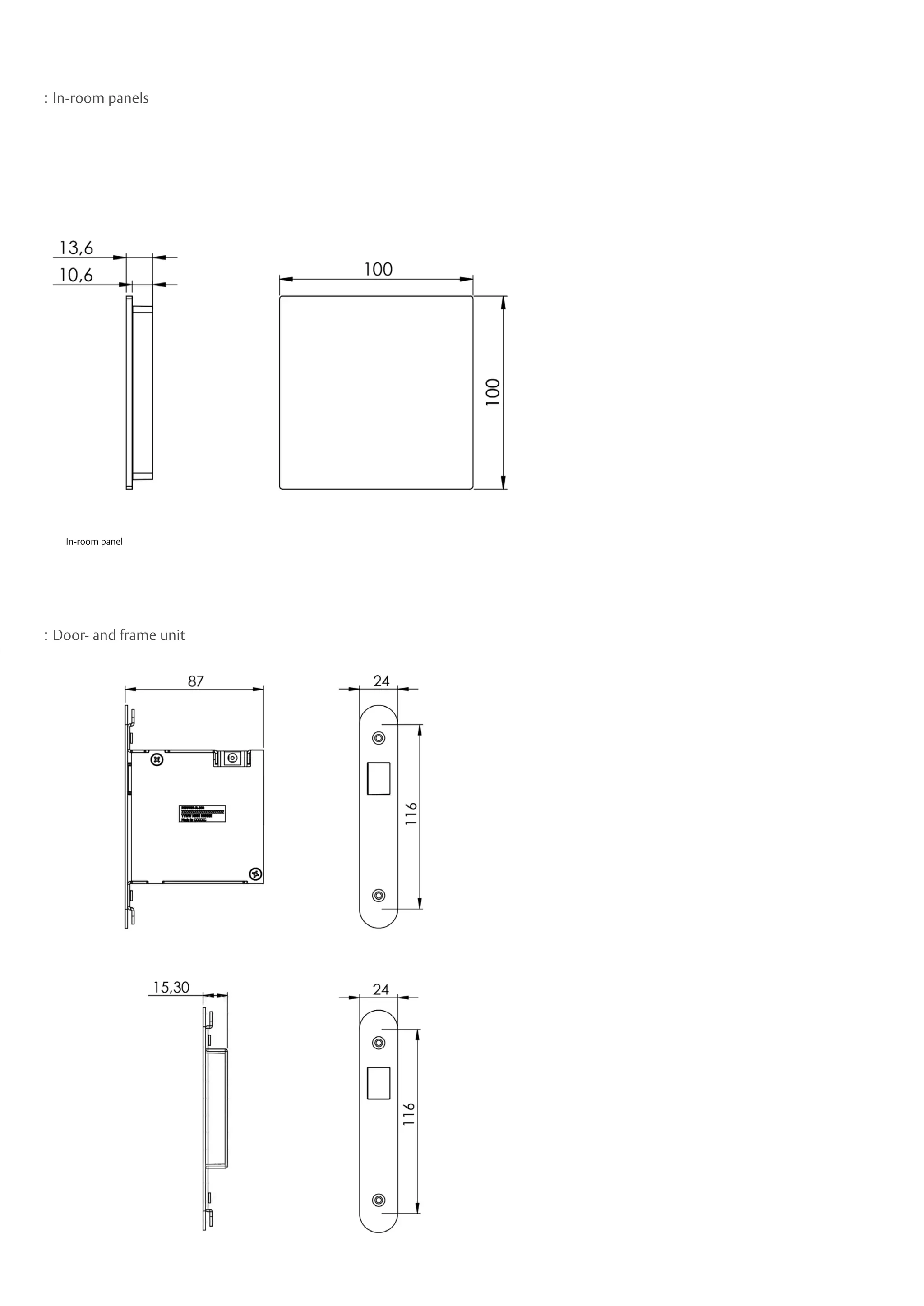 Controllo accessi VingCard modello ALLURE - Data Sheet | PDF