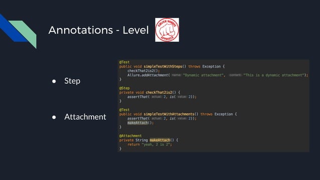 TestingAR XVI - Allure Test Reporting Framework | PPT