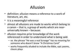 Allusion | PPT