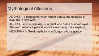 Allusion | PPTX | Hinduism | Religion & Spirituality