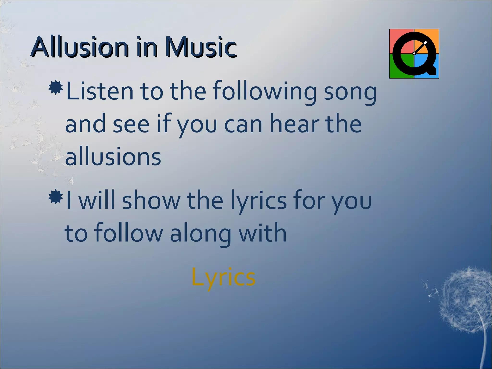 Allusion | PPT
