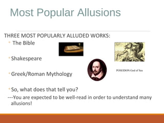 Allusions | PPT