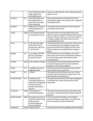 Allusions from Mythology, Literature, and History | DOCX