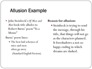 Allusions powerpoint | PDF