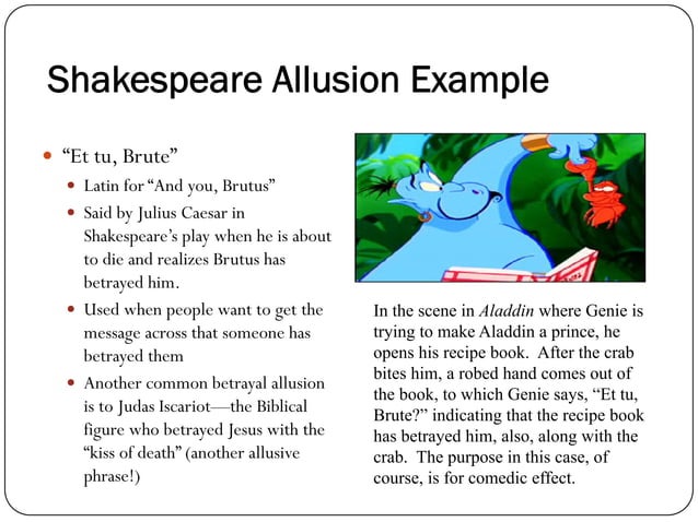 Allusions powerpoint