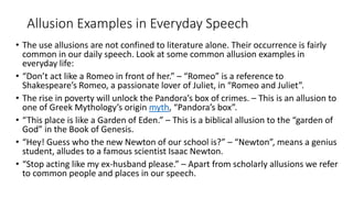 Allusions ppt | PPT