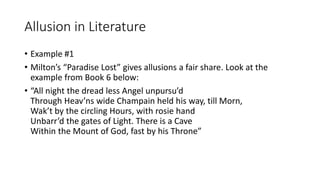 Allusions ppt | PPT