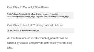 Accelerating Cloud Training With Alluxio | PPT