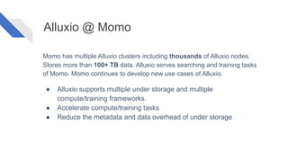 Accelerating Cloud Training With Alluxio | PPT