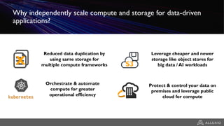 Achieving Separation of Compute and Storage in a Cloud World | PPT