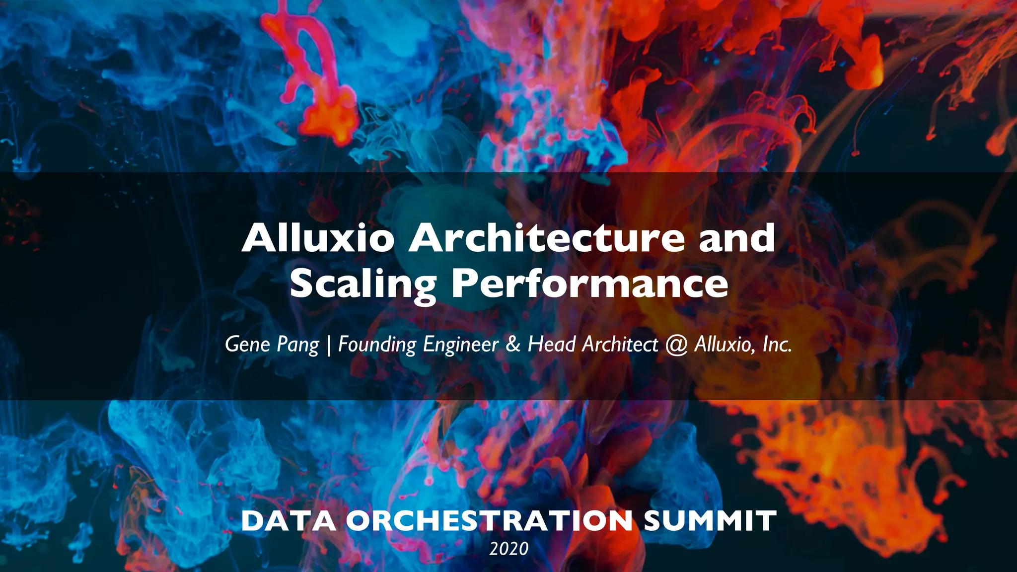 Alluxio Architecture and Performance | PDF