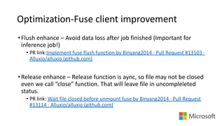 Speed up large-scale ML/DL offline inference job with Alluxio | PPT
