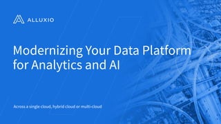 Modernizing Your Data Platform for Analytics and AI in the Hybrid Cloud Era | PDF