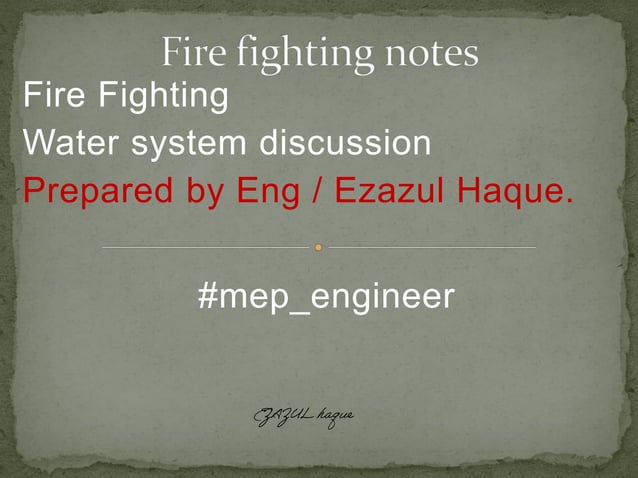 Fire Fighting "A Complete Handbook" | PDF
