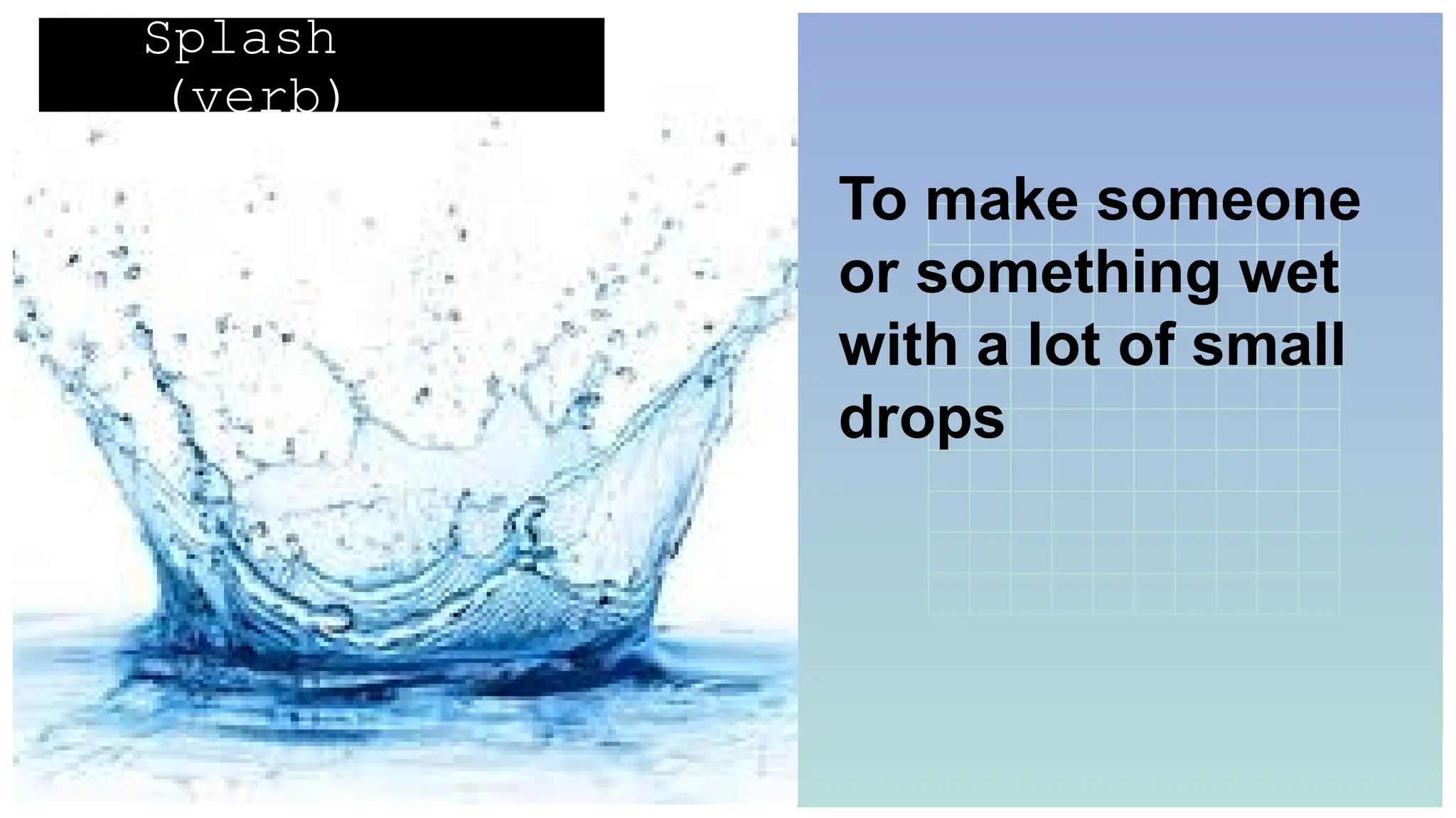 Vocabulary list about Water (Grade 2).pptx