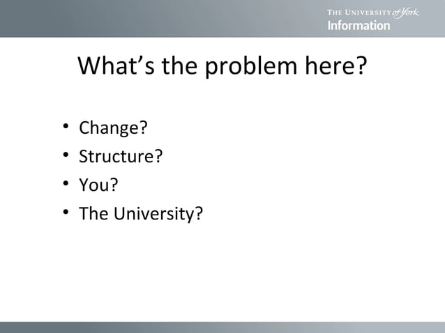 One Director's Vision for Academic Liaison | PPT