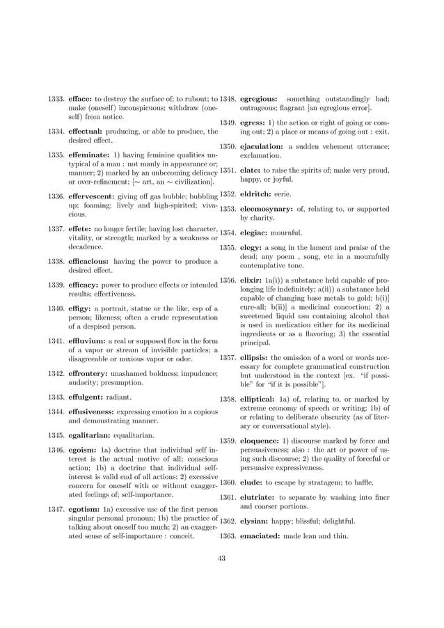 All words in English | PDF