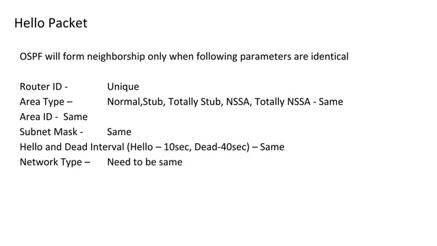 Allwyn ospf ppt | PPT