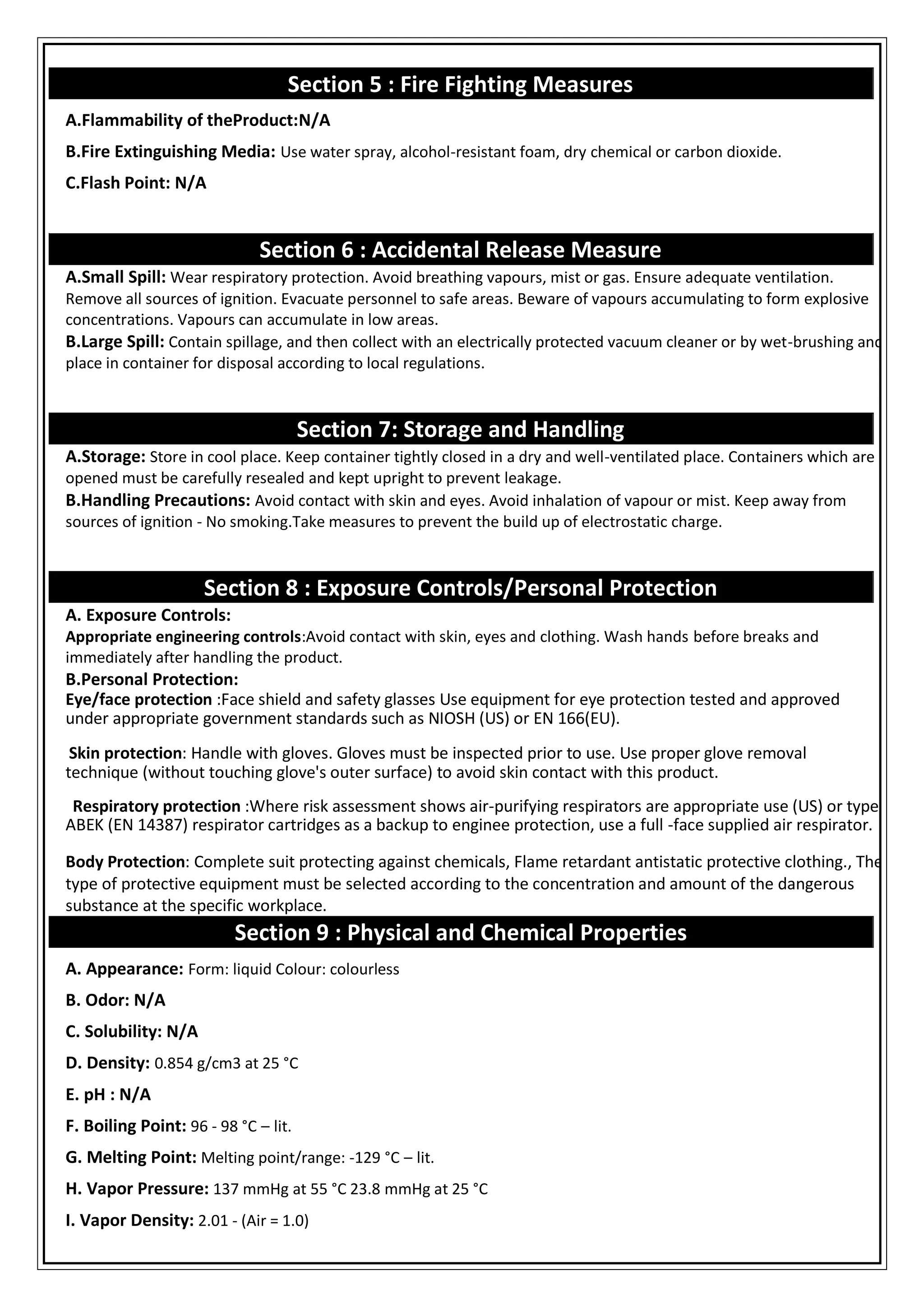 Allyl Alcohol MSDS - ChemicalBull - 2019 | PDF | First Aid | Injuries