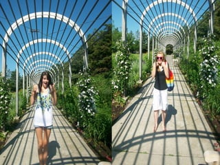 Fun at the Sculpture Gardens with Ally and Lauren | PPT