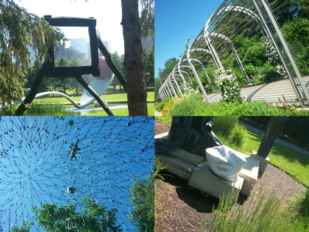 Fun at the Sculpture Gardens with Ally and Lauren | PPT