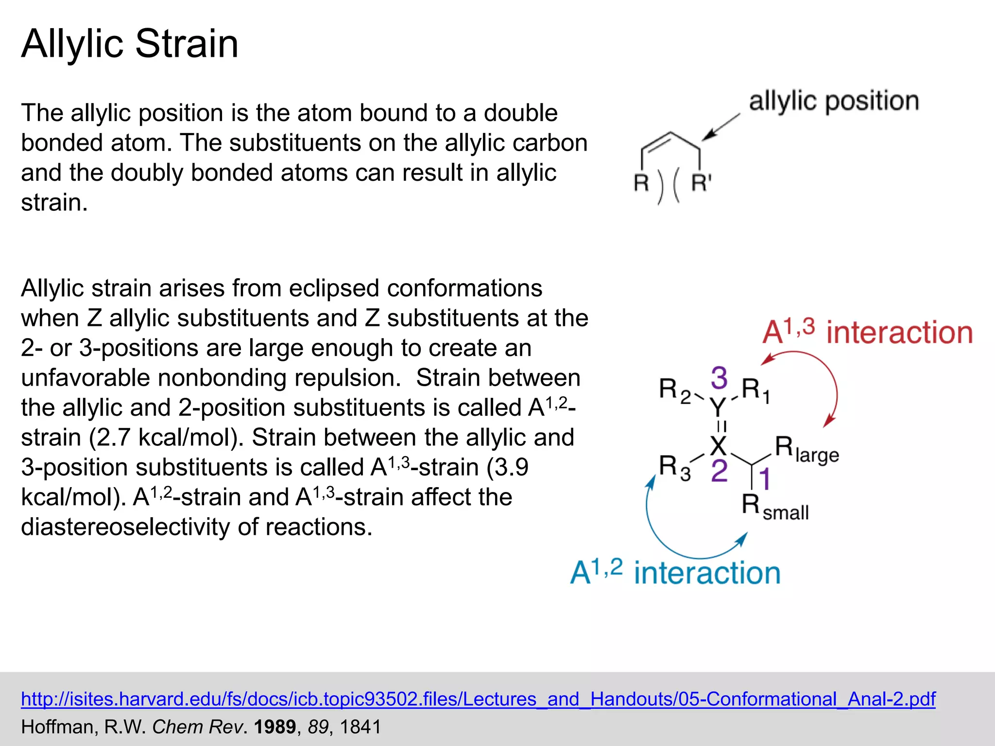 Allylic strain | PPTX