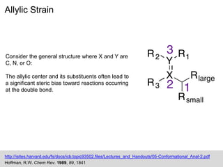 Allylic strain | PPTX