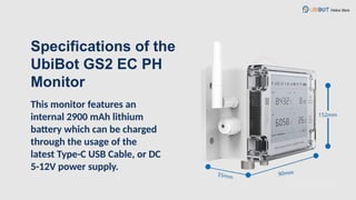 All You Need to Know About - UbiBot GS2 EC PH Monitor.pptx