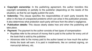 All you need to know about a book publishing agreement | PPTX