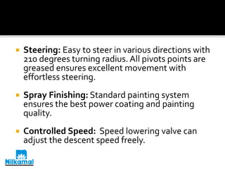 Hand pallet truck | PPTX