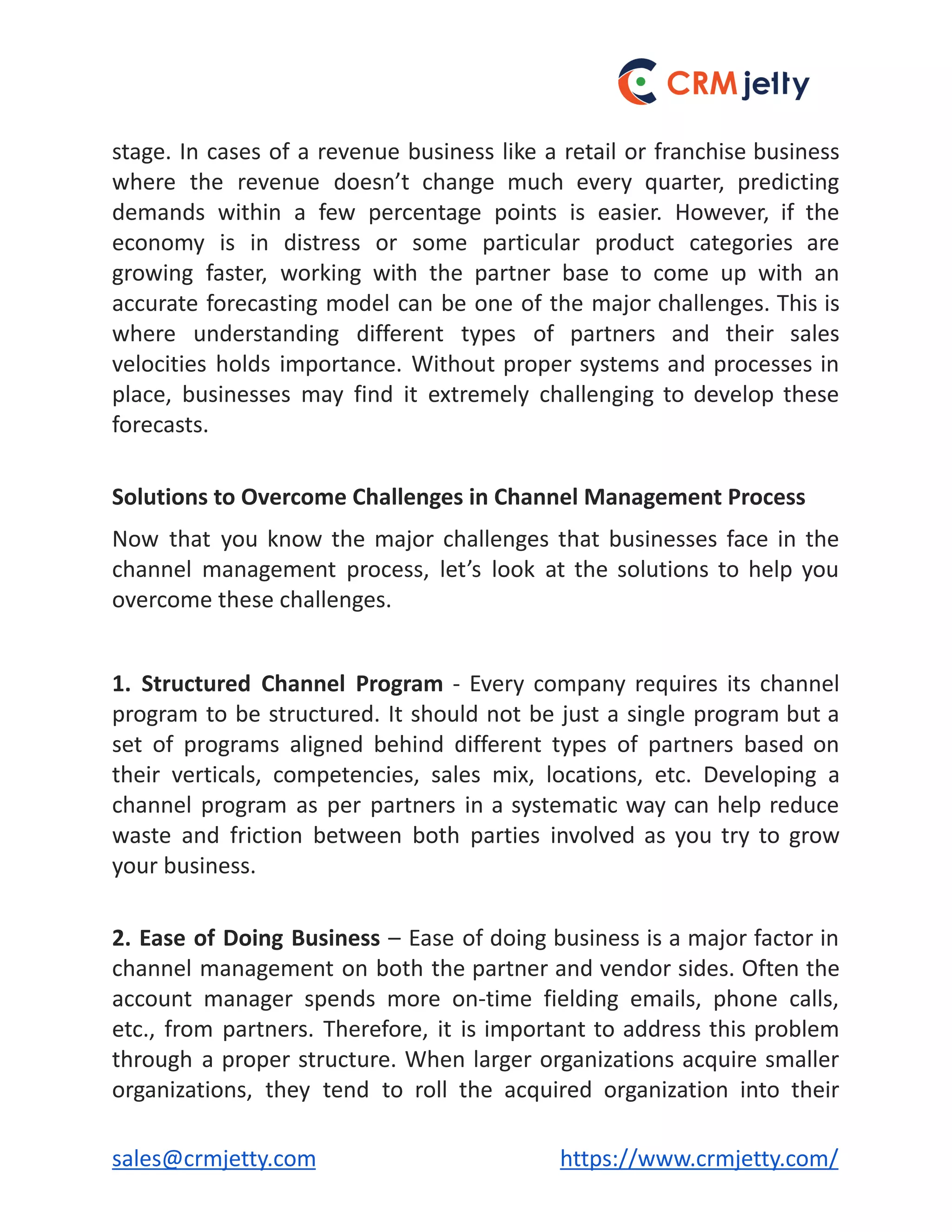 All you need to know about channel management process | PDF