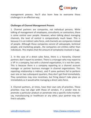 All you need to know about channel management process | PDF