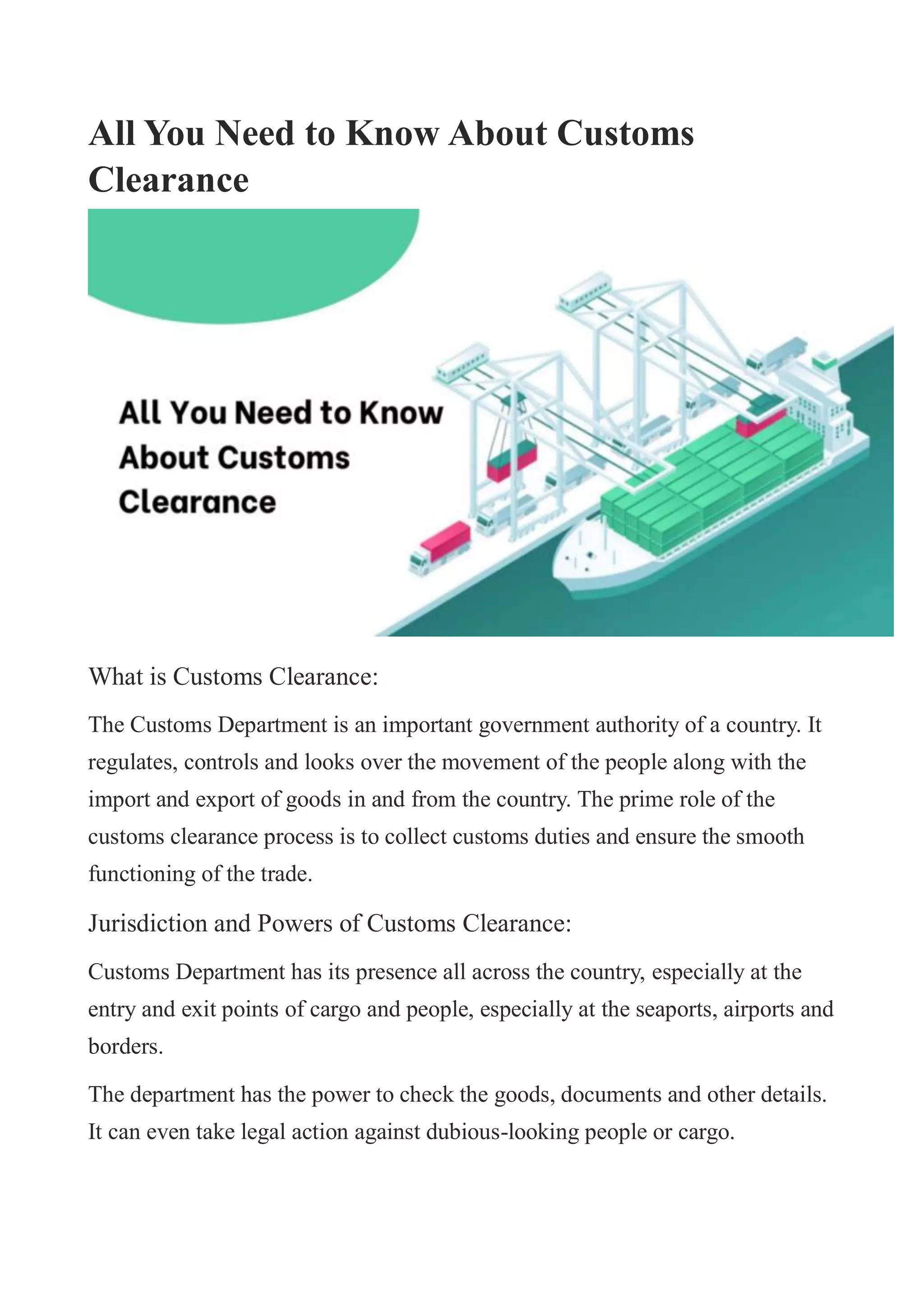 All You Need to Know About Customs Clearance.pdf