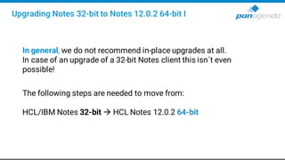 All You Need to Know About HCL Notes 64-Bit Clients | PDF