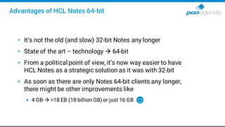 All You Need to Know About HCL Notes 64-Bit Clients | PDF