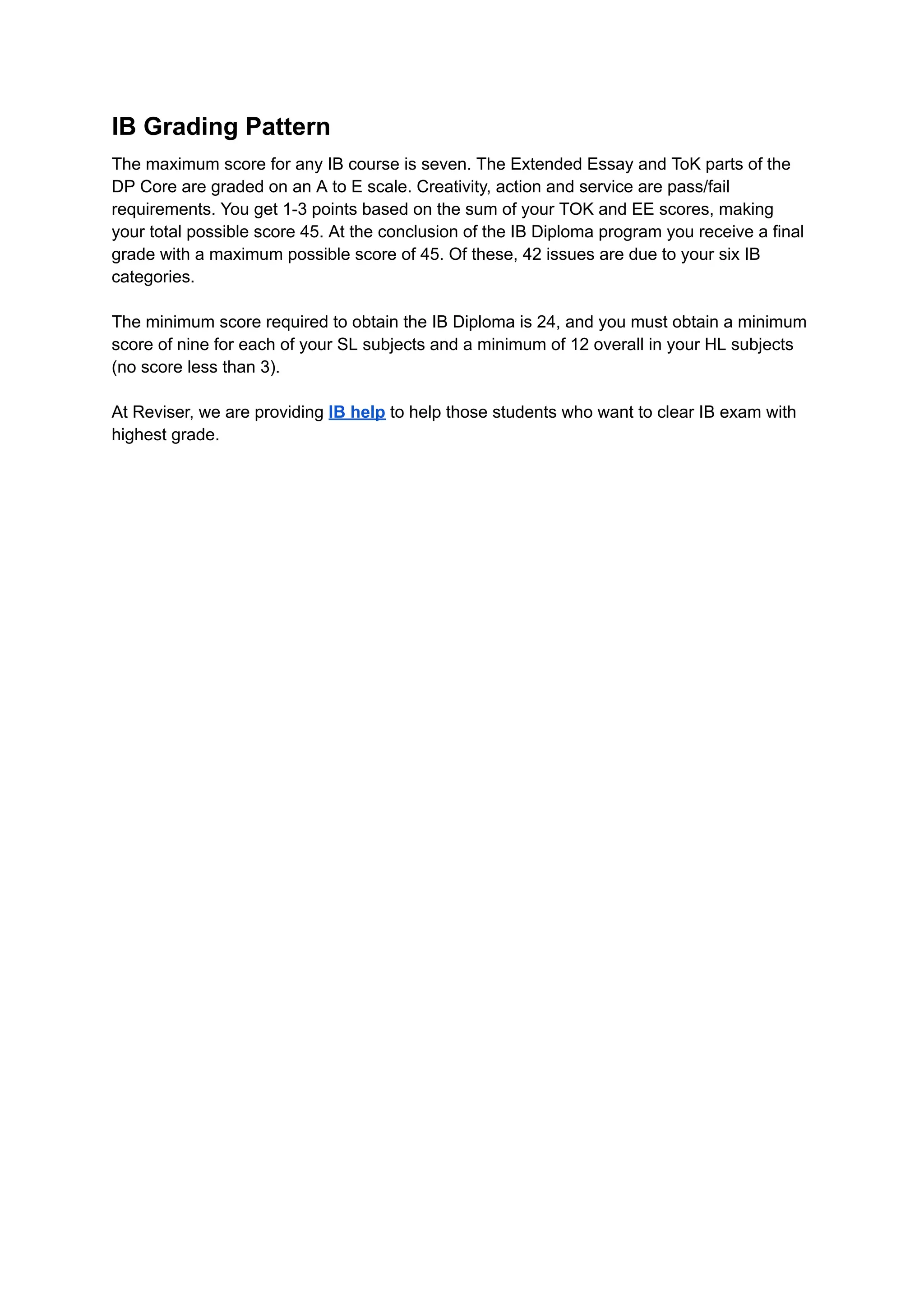 All You need to know about IB Board | PDF