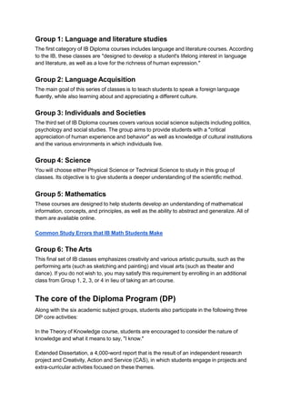 All You need to know about IB Board | PDF