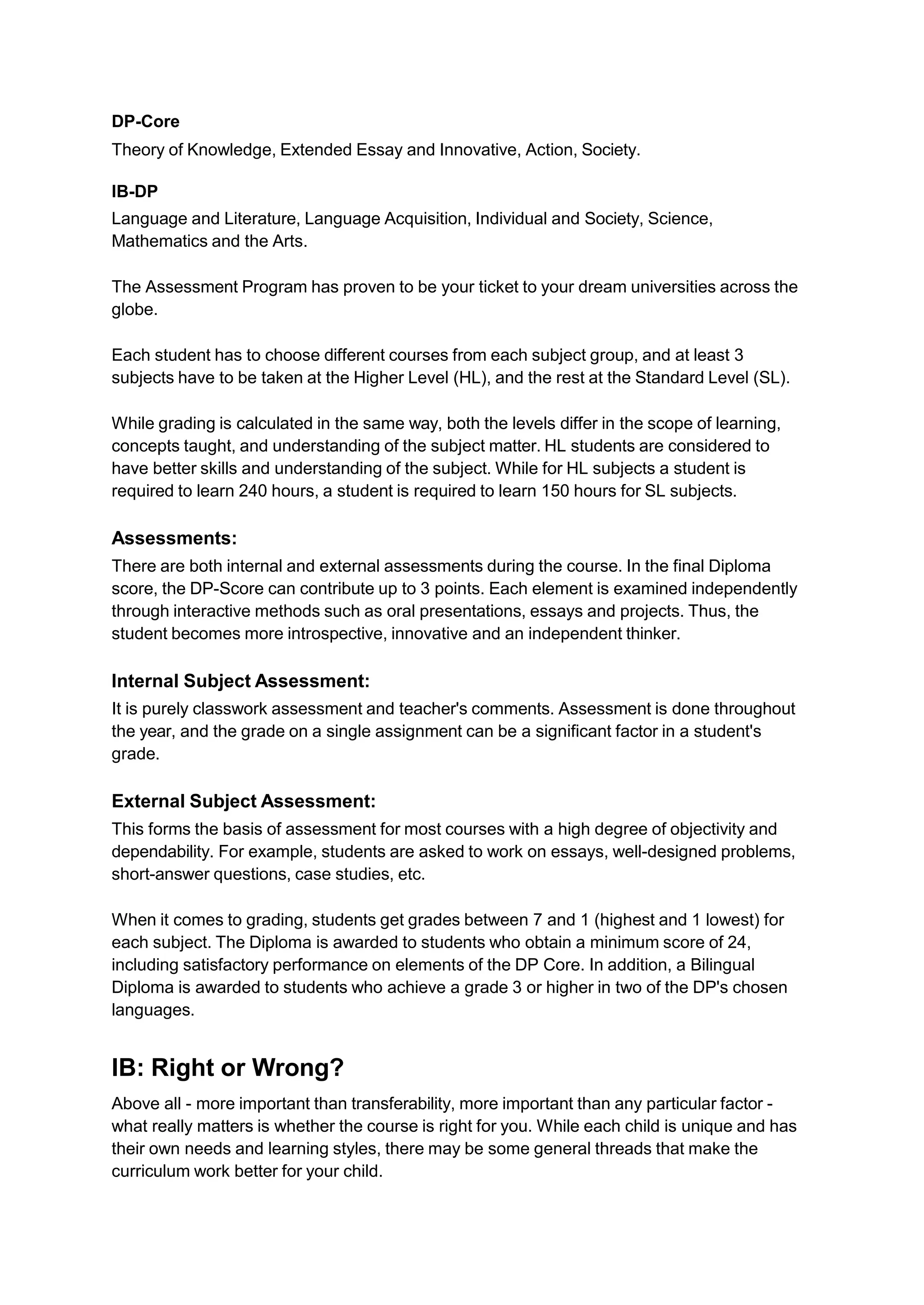 All You Need to Know about IB Curriculum.pptx | Professional School ...