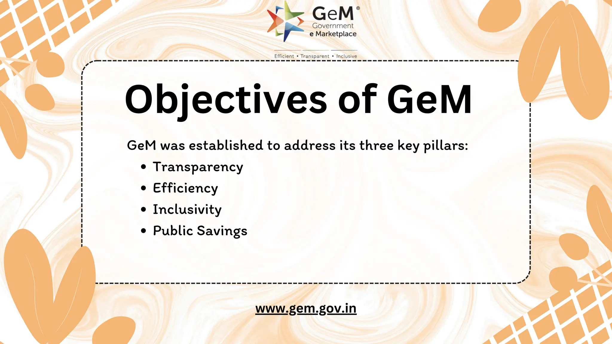 All You Need to Know About India’s largest public procurement portal - Government e Marketplace ...