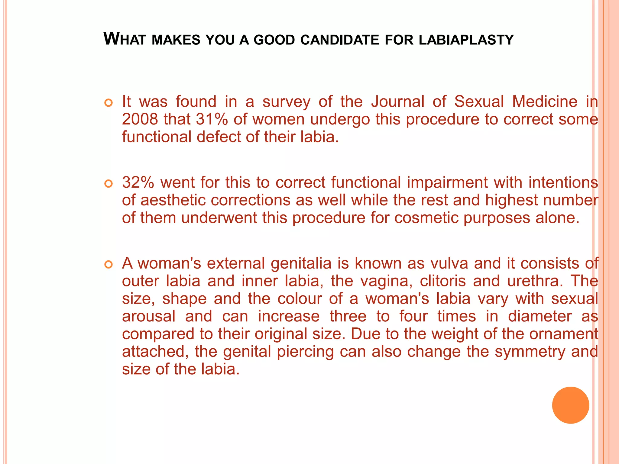 All you need to know about labiaplasty | PPTX