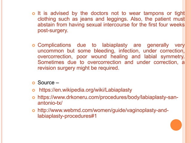 All you need to know about labiaplasty | PPTX | Reproductive Health ...