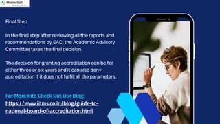 What is the national board of accreditation? (NBA Accreditation) | PPTX