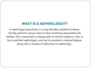 All You Need to Know About Nephrology and Nephrologists - AMRI ...