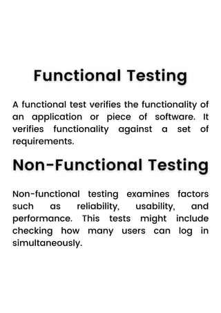All you need to know about software testing | PDF