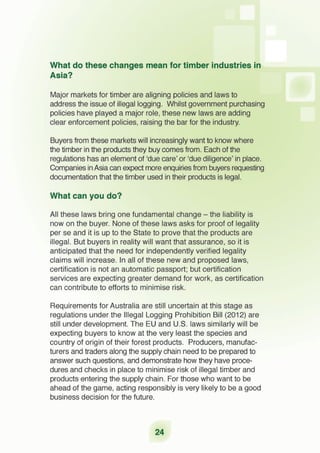 All you need to know about the us lacey act, eu tr and australian ...