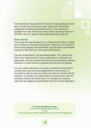 All you need to know about the us lacey act, eu tr and australian ...