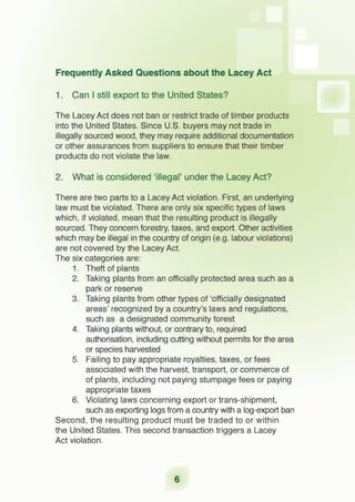 All you need to know about the us lacey act, eu tr and australian ...