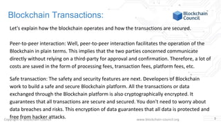 All You Need To Know About Transactions in Blockchain | PPT